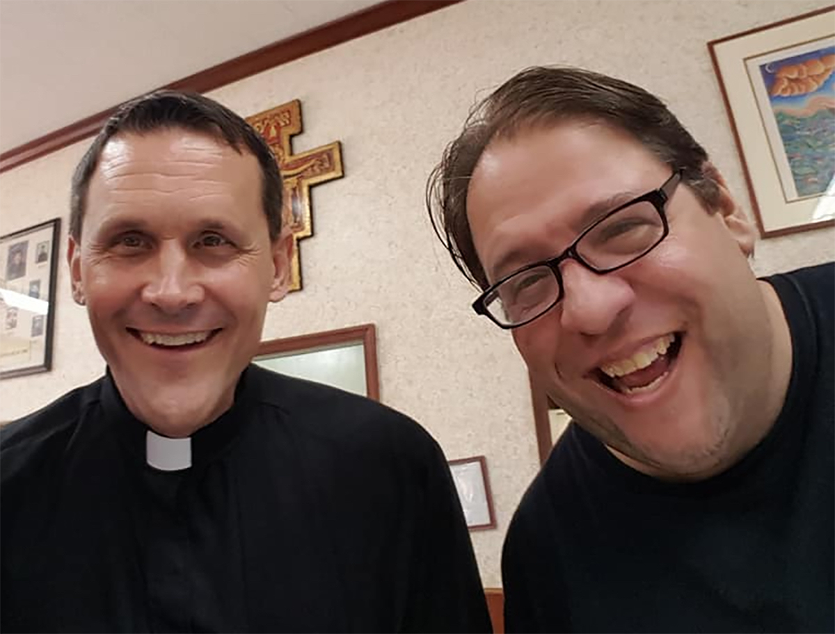 Calling card for Catholic Laughs duo is love of wholesome comedy