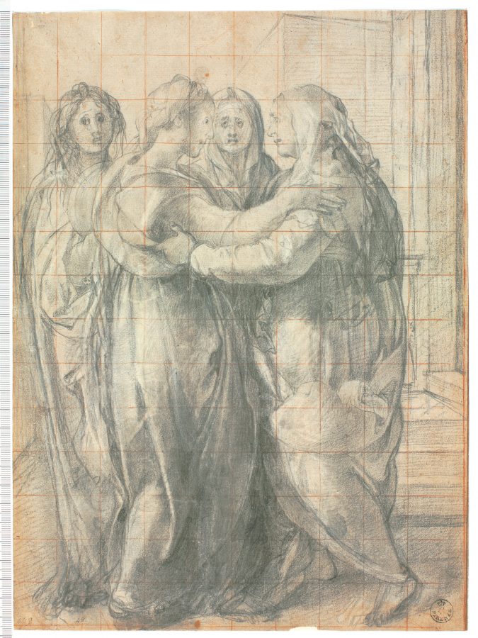 To stand before the 'Visitation'