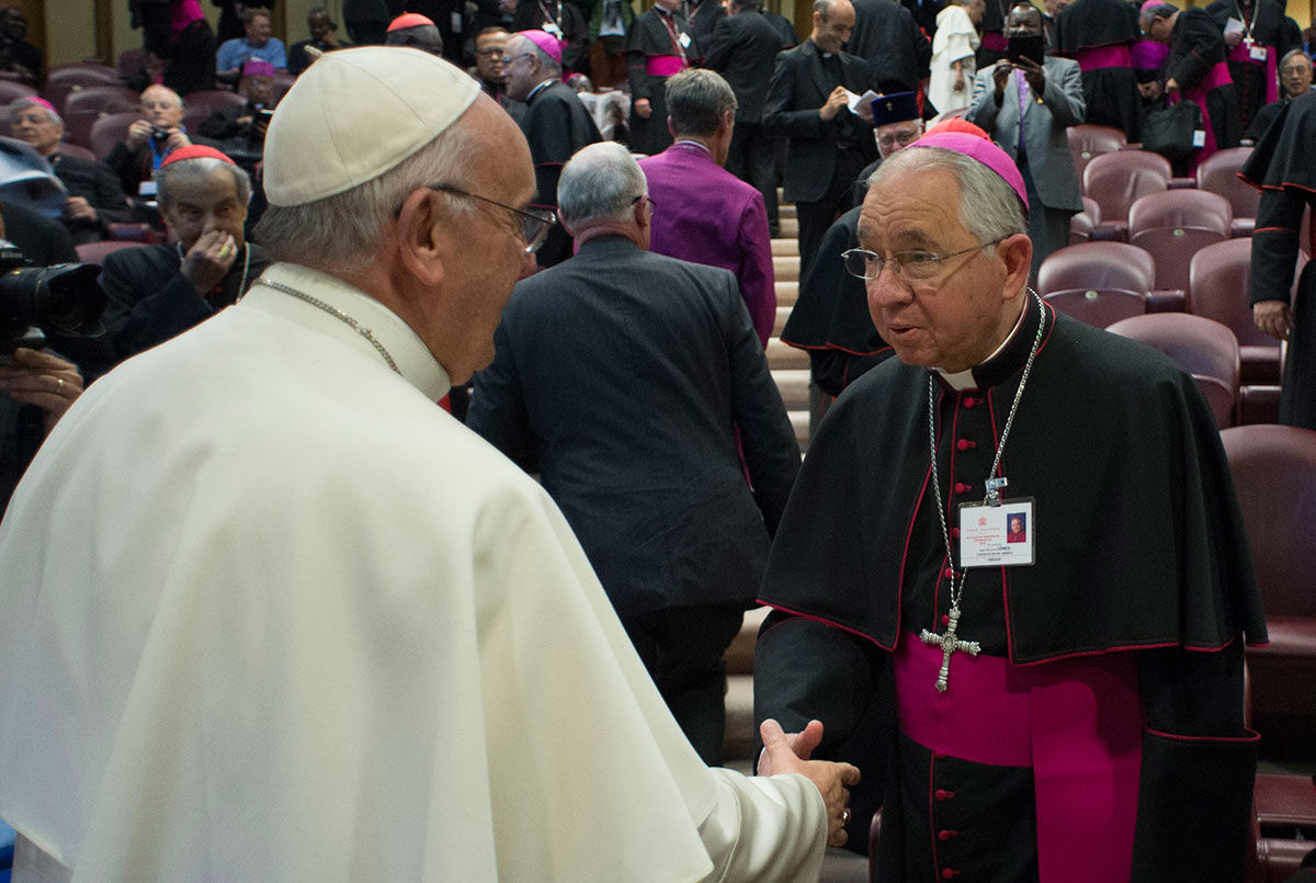 Proclaim the beauty of God's plan for family, Archbishop Gomez tells synod