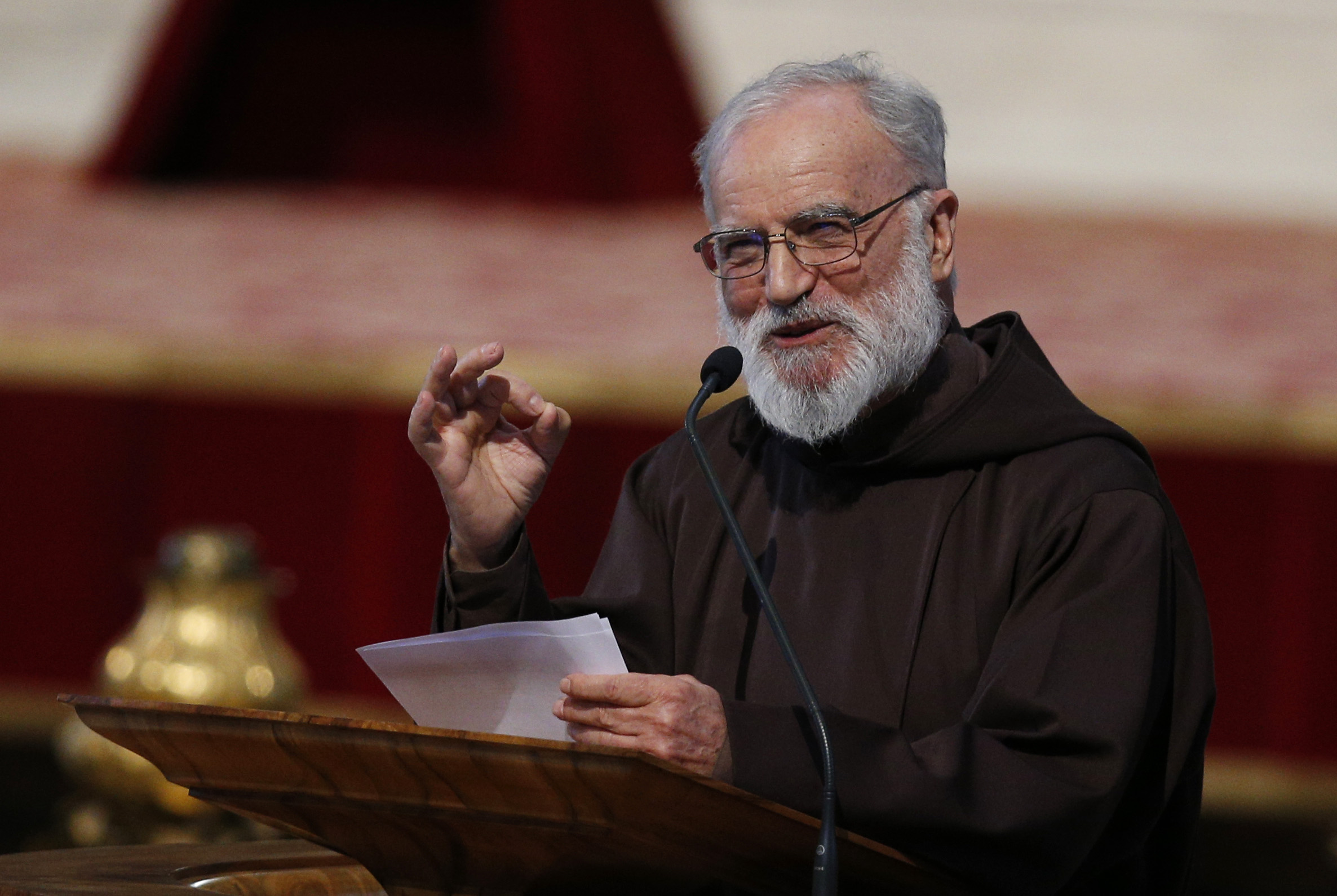 What can U.S. bishops expect to hear from the papal preacher at January ...
