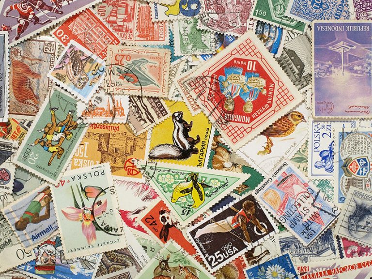 Donald Evans and his fantastic world of postage stamps