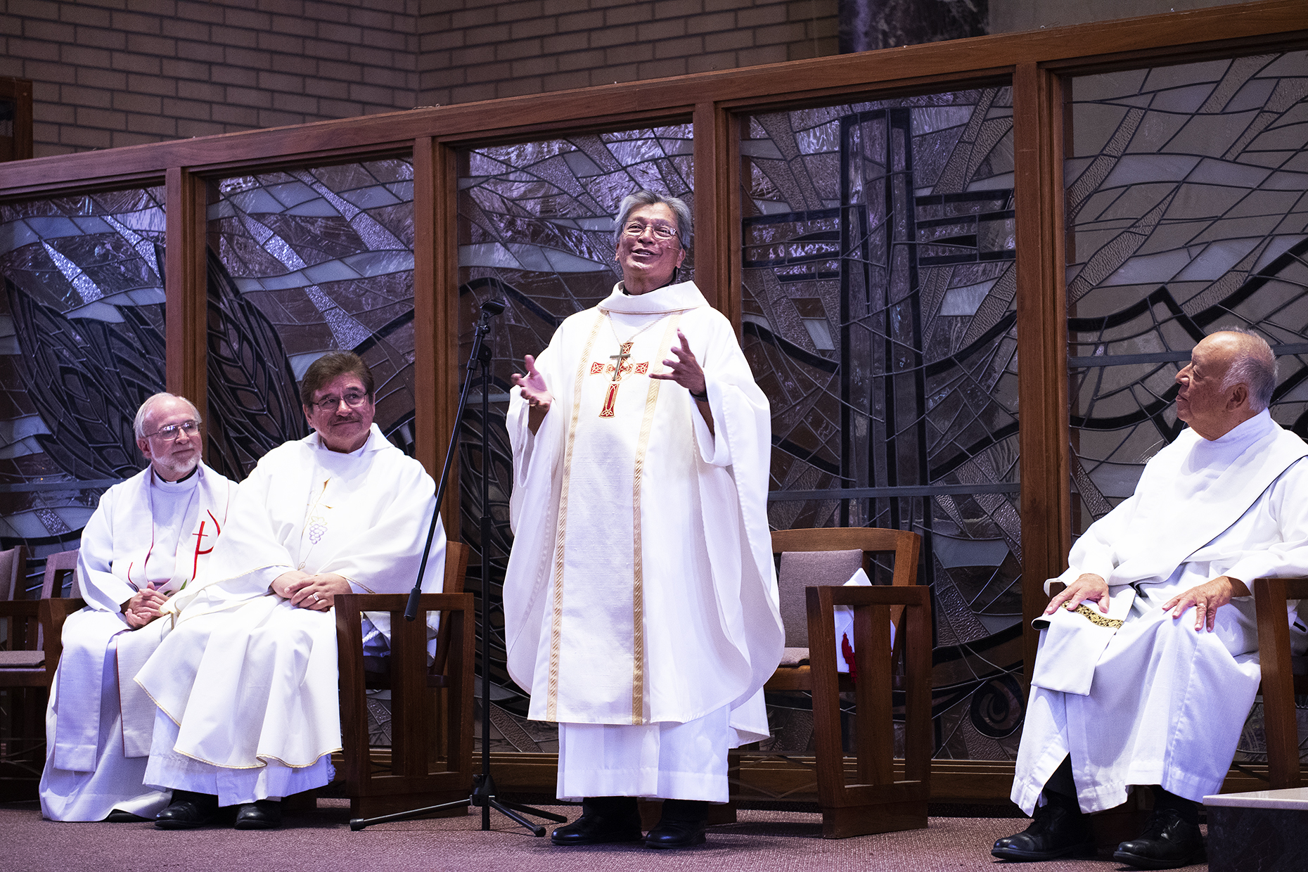 Bishop Aclan making ‘very positive’ progress in stroke recovery