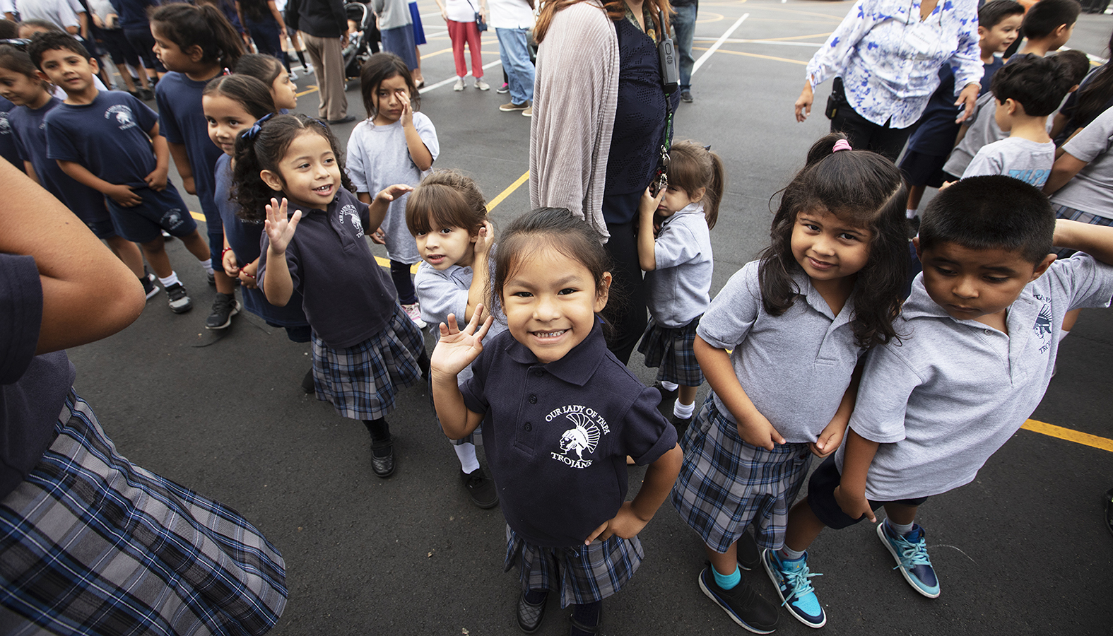 East LA Catholic school celebrates new facelift