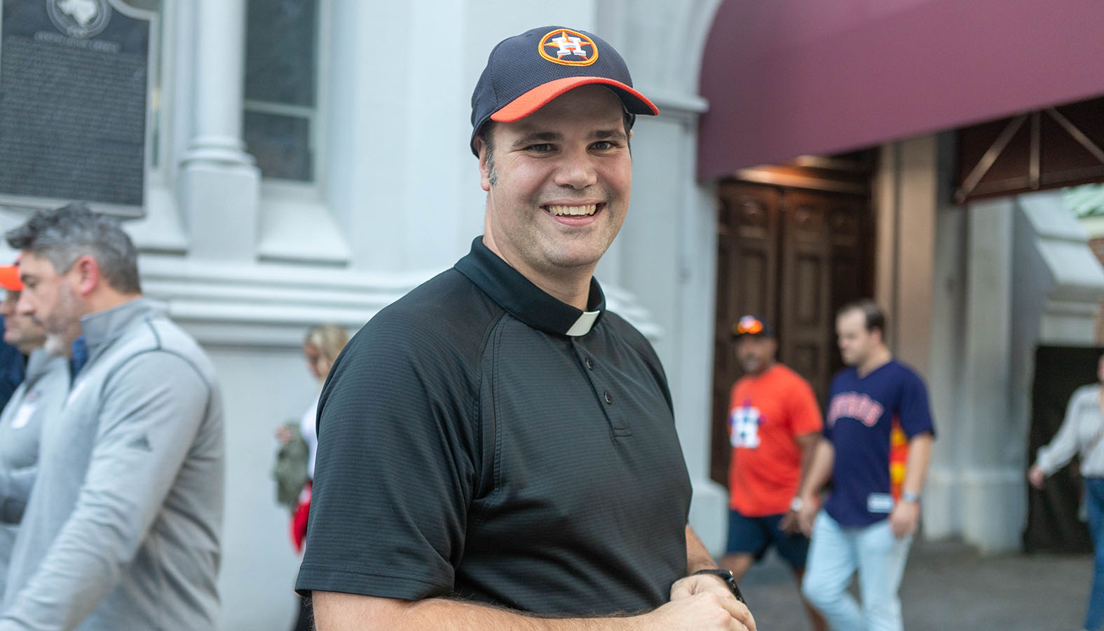 For Houston priest, a longtime Astros fan, baseball is contemplative sport