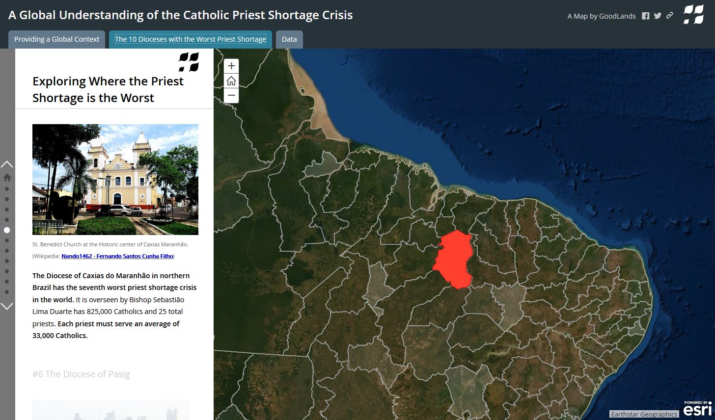 There's a map for that: GoodLands launches Catholic GeoHub