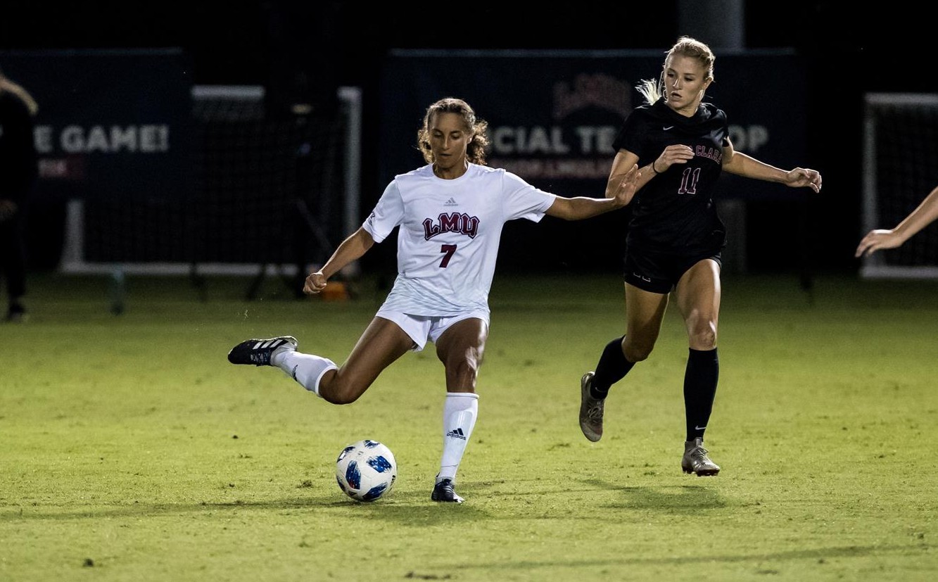 LMU Soccer: Women win their first, blank Seattle 1-0