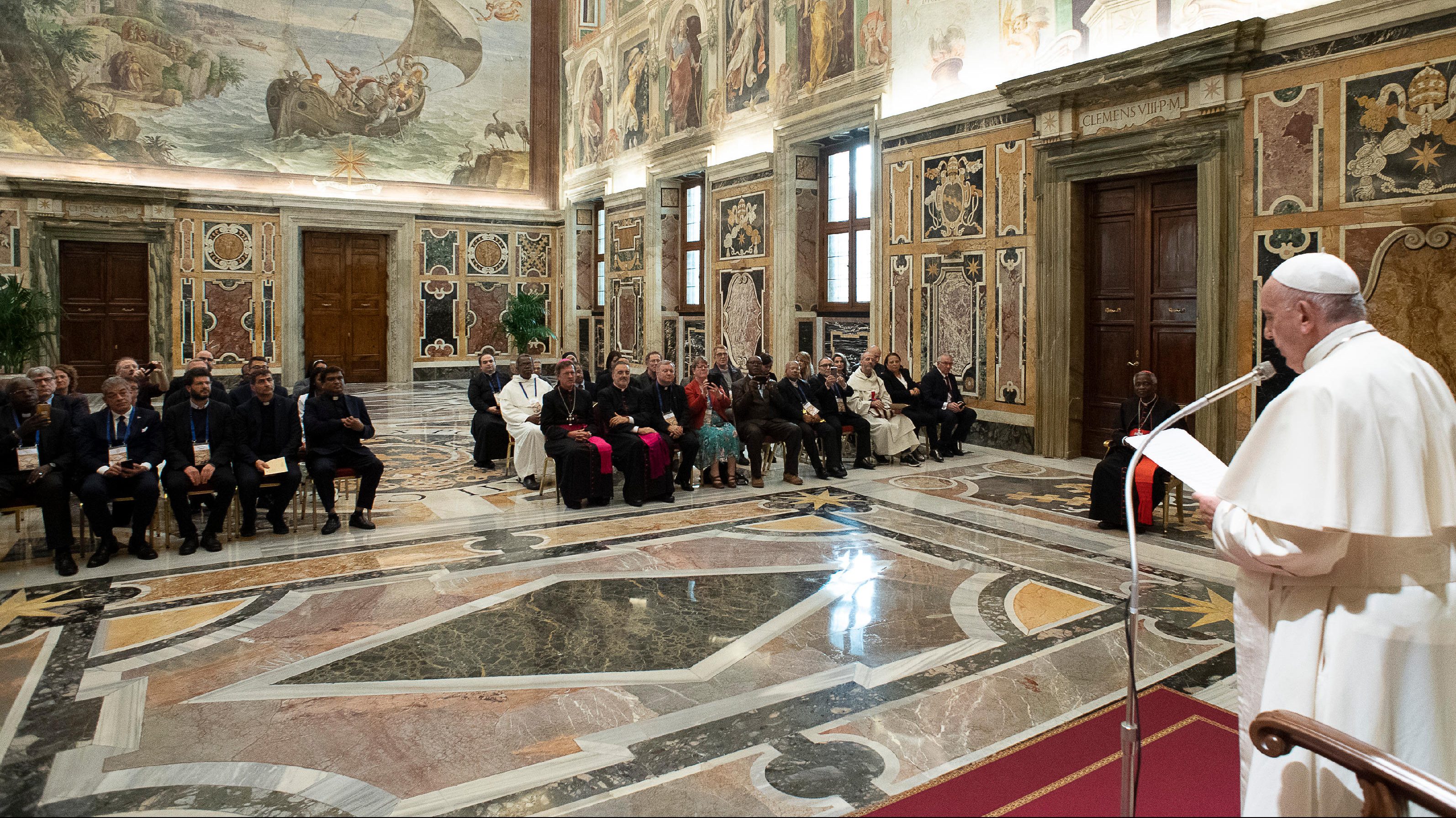 Concern for inmates, prison reform is obligatory act of mercy, pope says