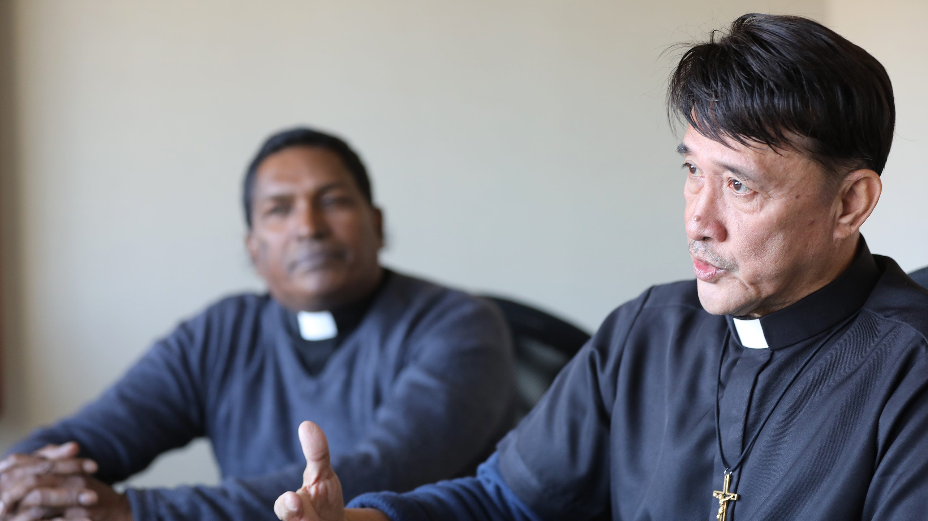 Priests responding to church bombings anxious about Christian persecution