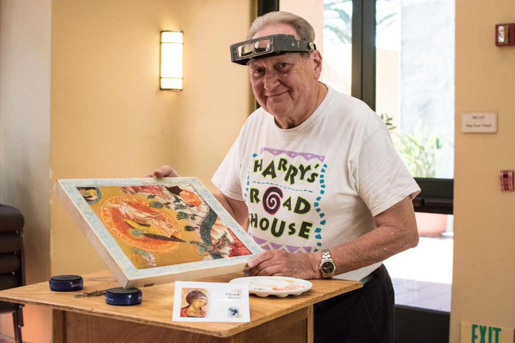 In icon painting classes, an ancient art still attracts new believers