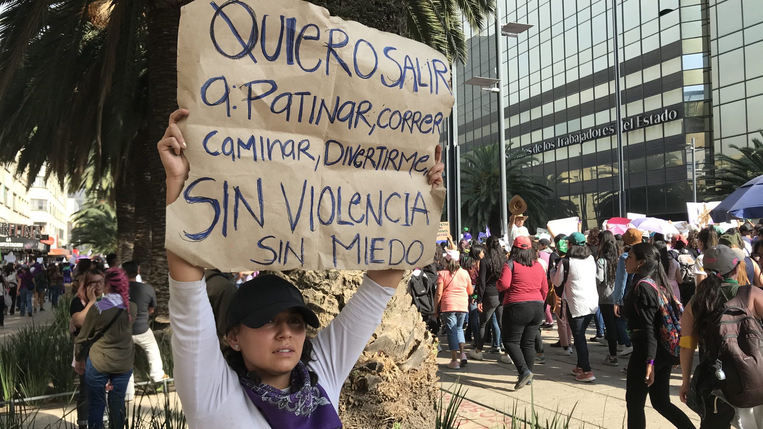 'Marking a milestone,' Mexican women strike for equality, end of violence