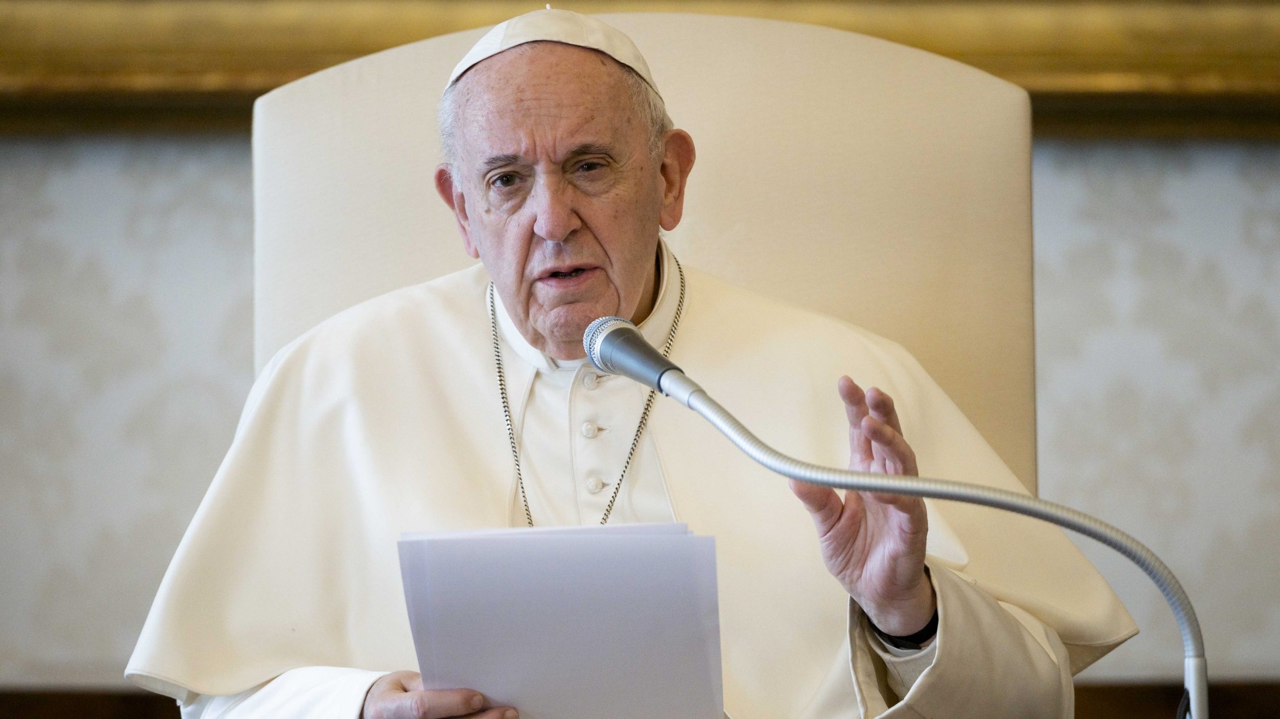 Christianity without mercy is impossible, pope says at audience