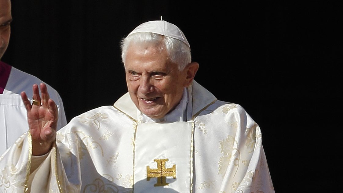 Retired pope, celebrating 93rd birthday, is well, secretary says