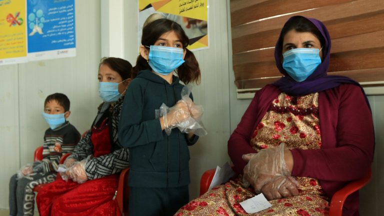 In Iraq, aid groups face lockdown constraints trying to help displaced