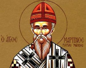 Saint of the day: Pope Martin I