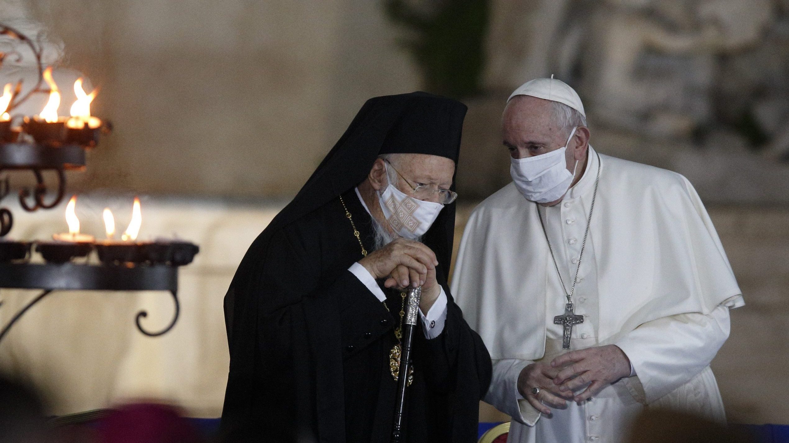 Pope, religious leaders pray for peace, greater care for one another