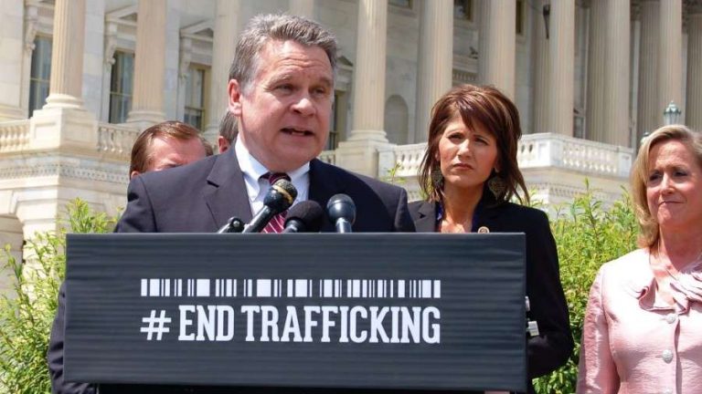 Congressman urges vigilance on anniversary of anti-trafficking law