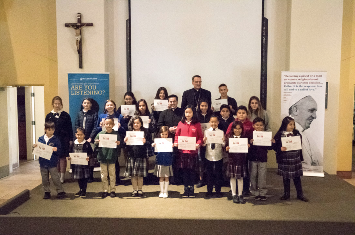 LA Catholic schools launch 2020 poster contest for Vocations Awareness Week