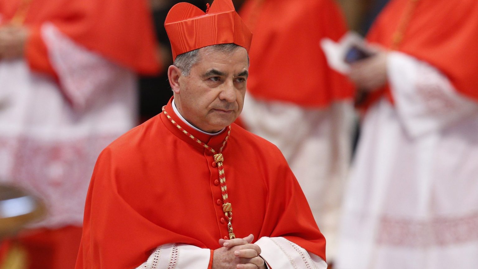 In lawsuit, Cardinal Becciu claims reports blocked his path to papacy