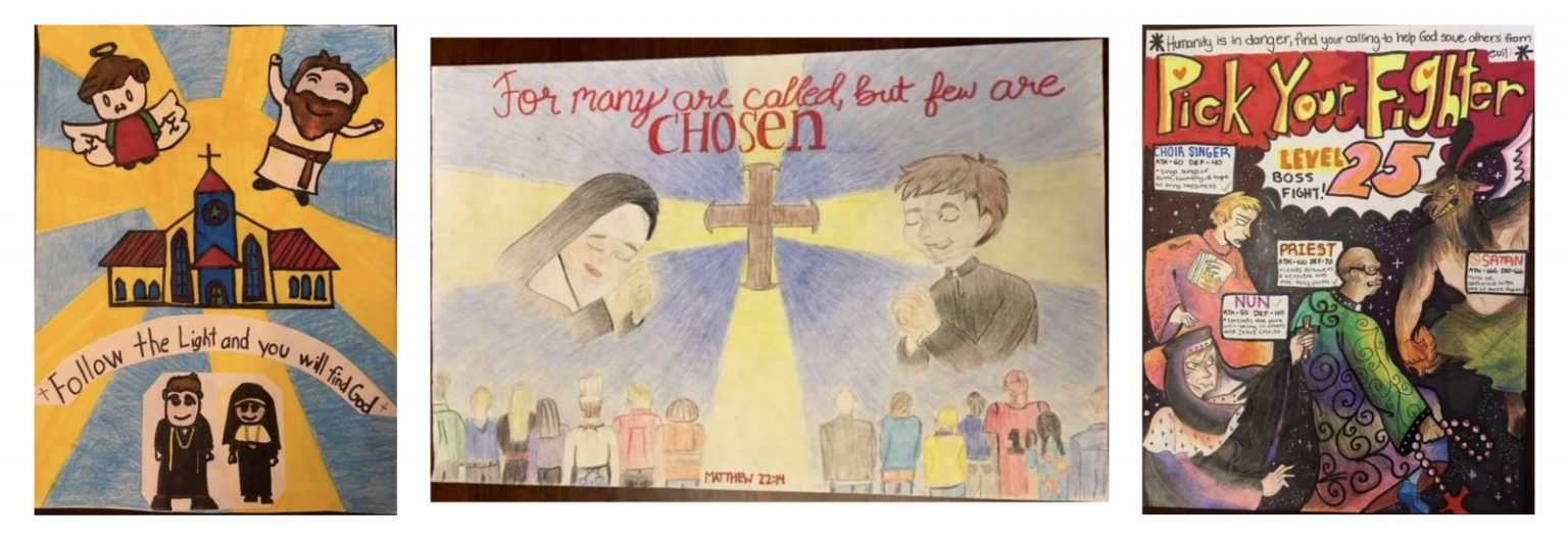 LA Catholic schools launch 2020 poster contest for Vocations Awareness Week