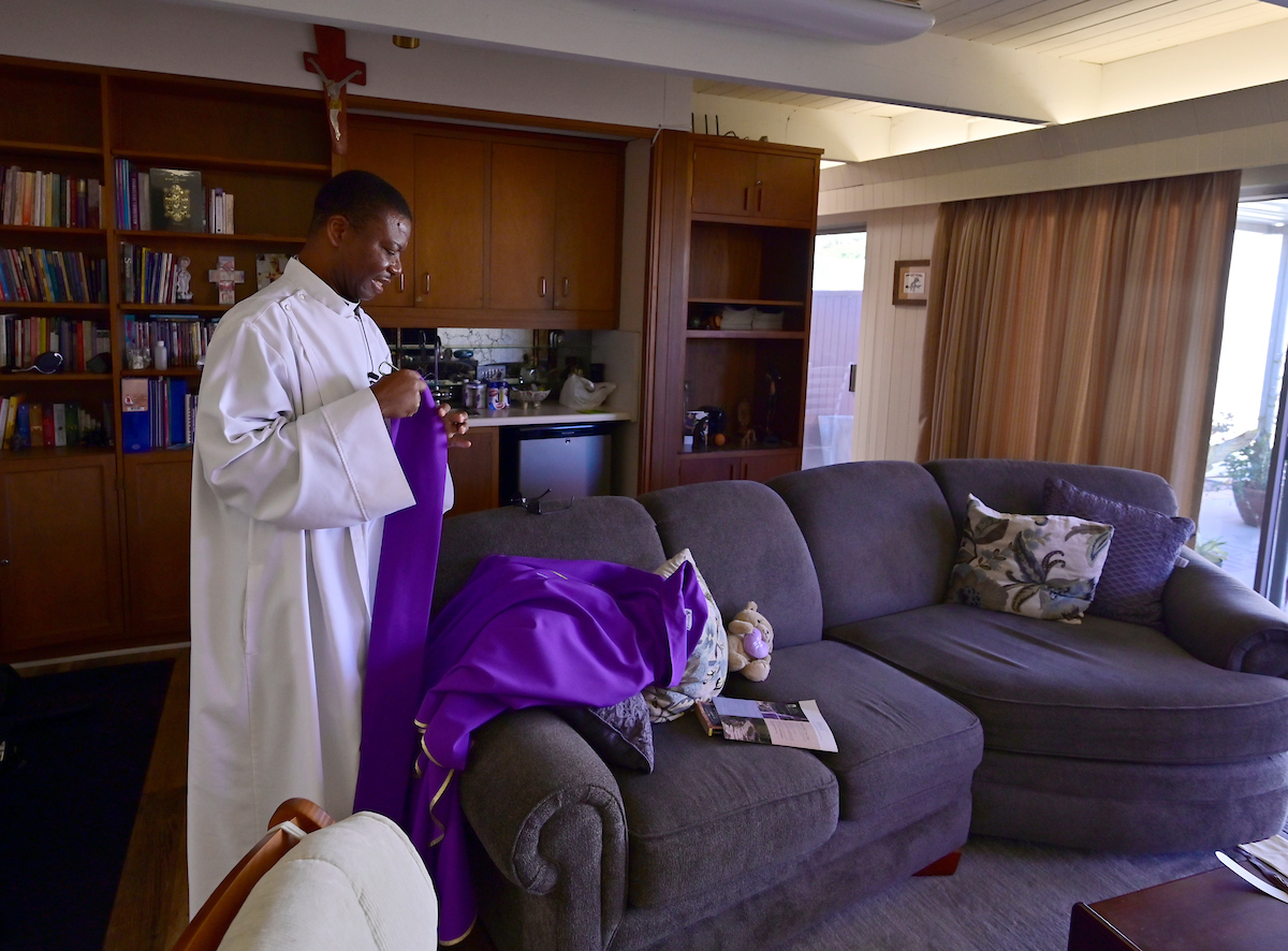 The untold story of an LA priest’s brush with death in Africa
