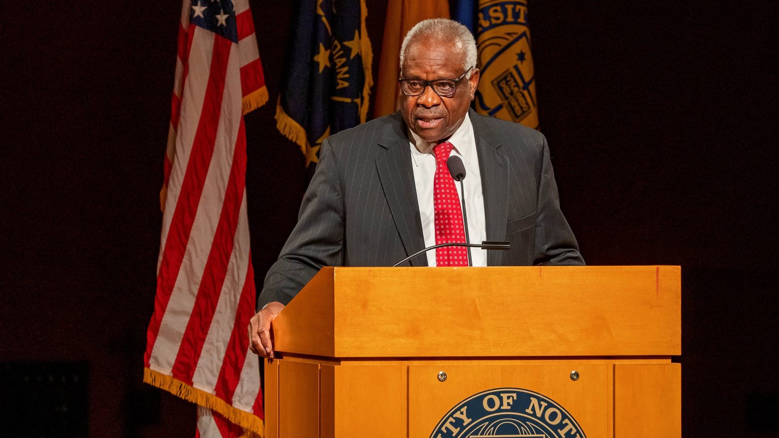 Justice Thomas in Notre Dame lecture discusses faith, modern views