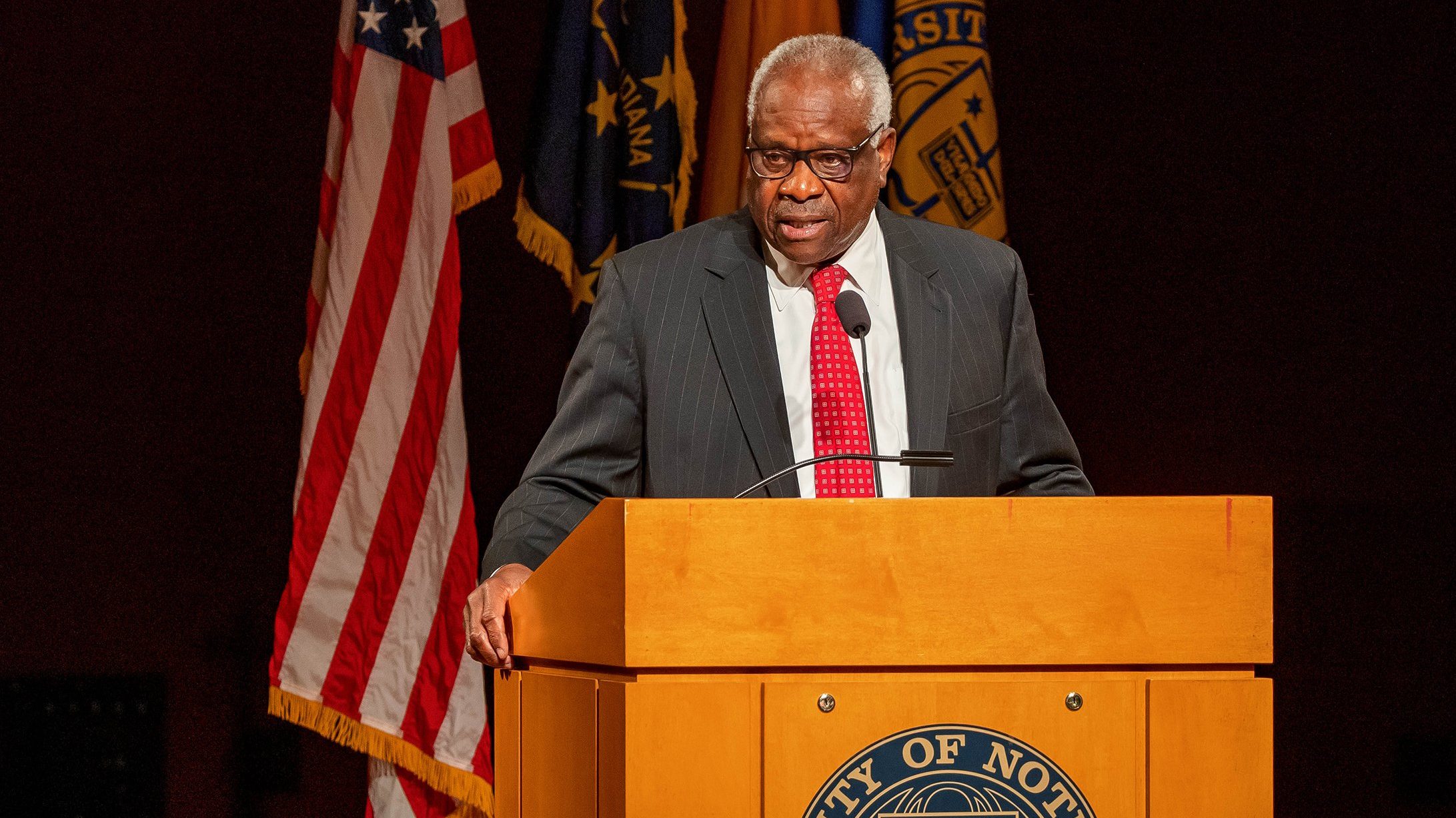 Justice Thomas in Notre Dame lecture discusses faith, modern views
