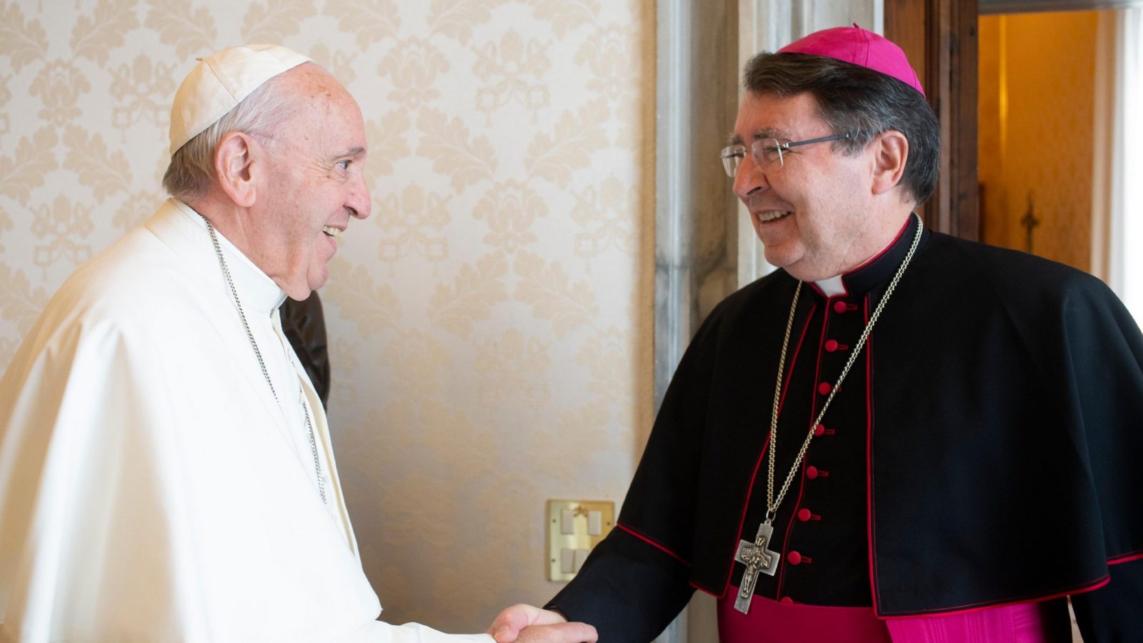 U.S. nuncio says he'll stay, helps prepare for synod, Biden-pope meeting