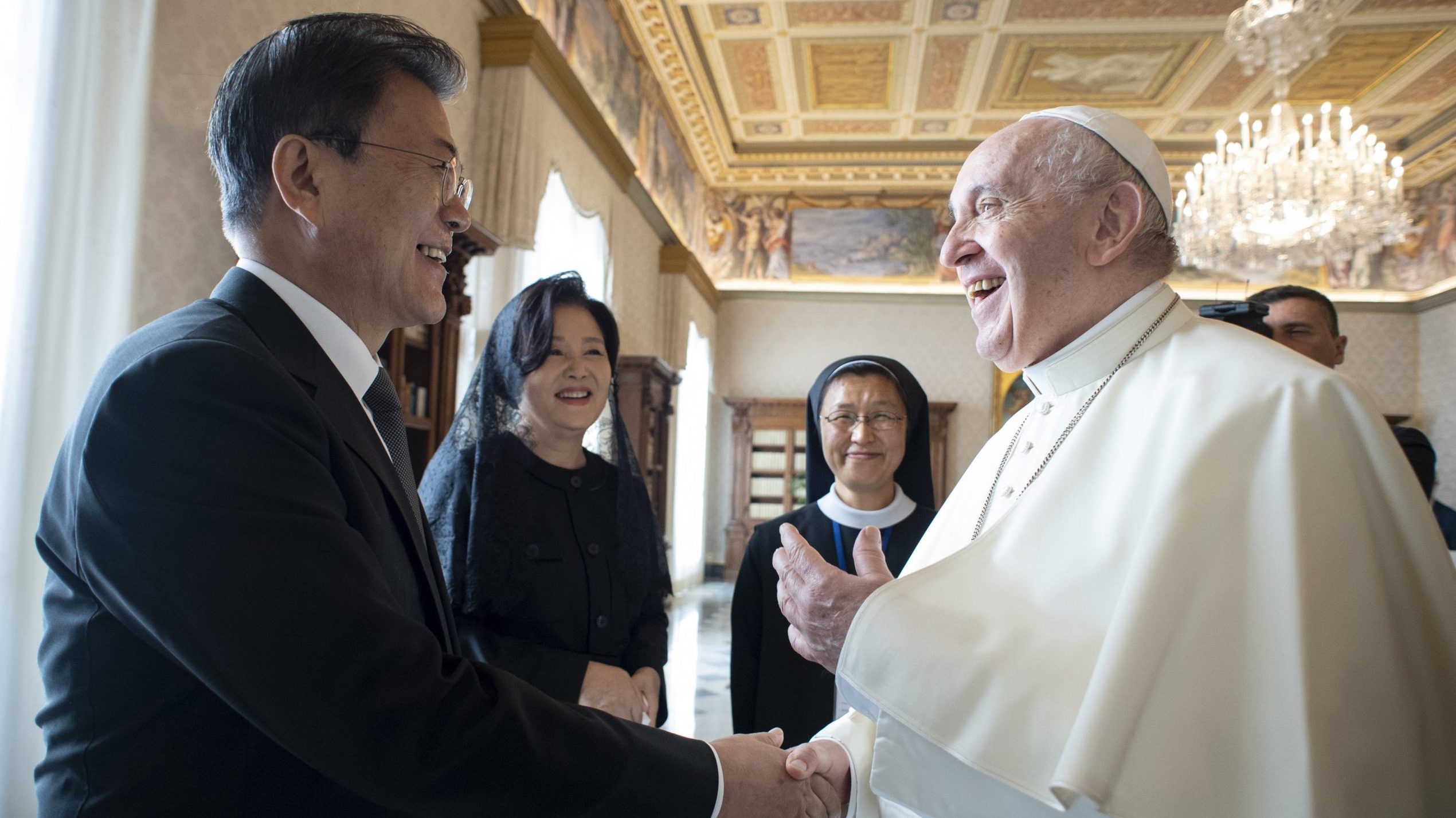 Leaders raise idea of papal trips to North Korea, India