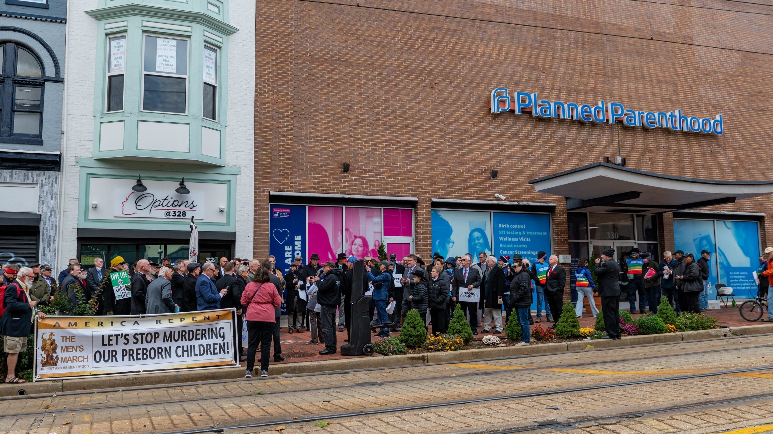 Men from around U.S. gather in Baltimore to pray, march for end to abortion