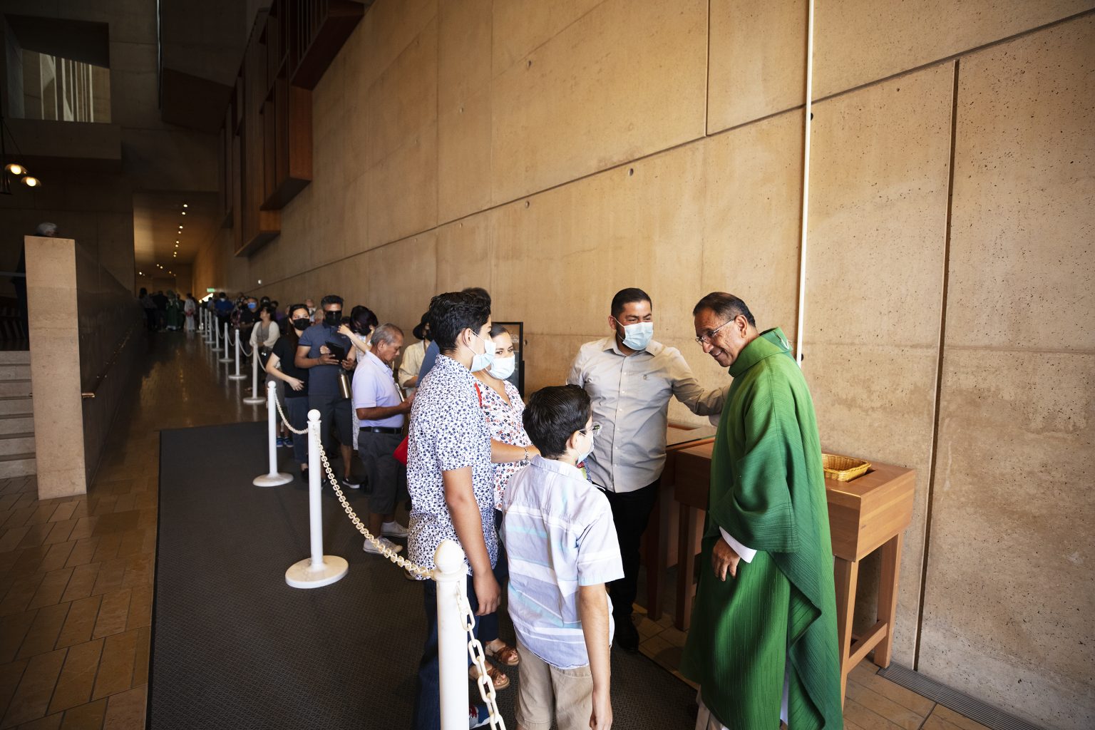 Two LA priests get warm sendoffs as Cathedral changes pastors