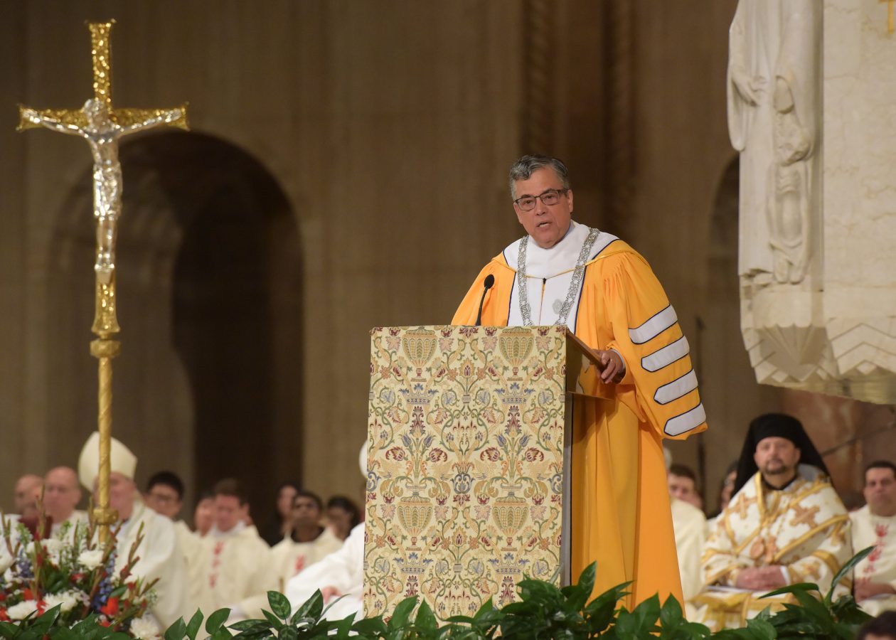 New president says CUA can be 'premier Catholic research university'