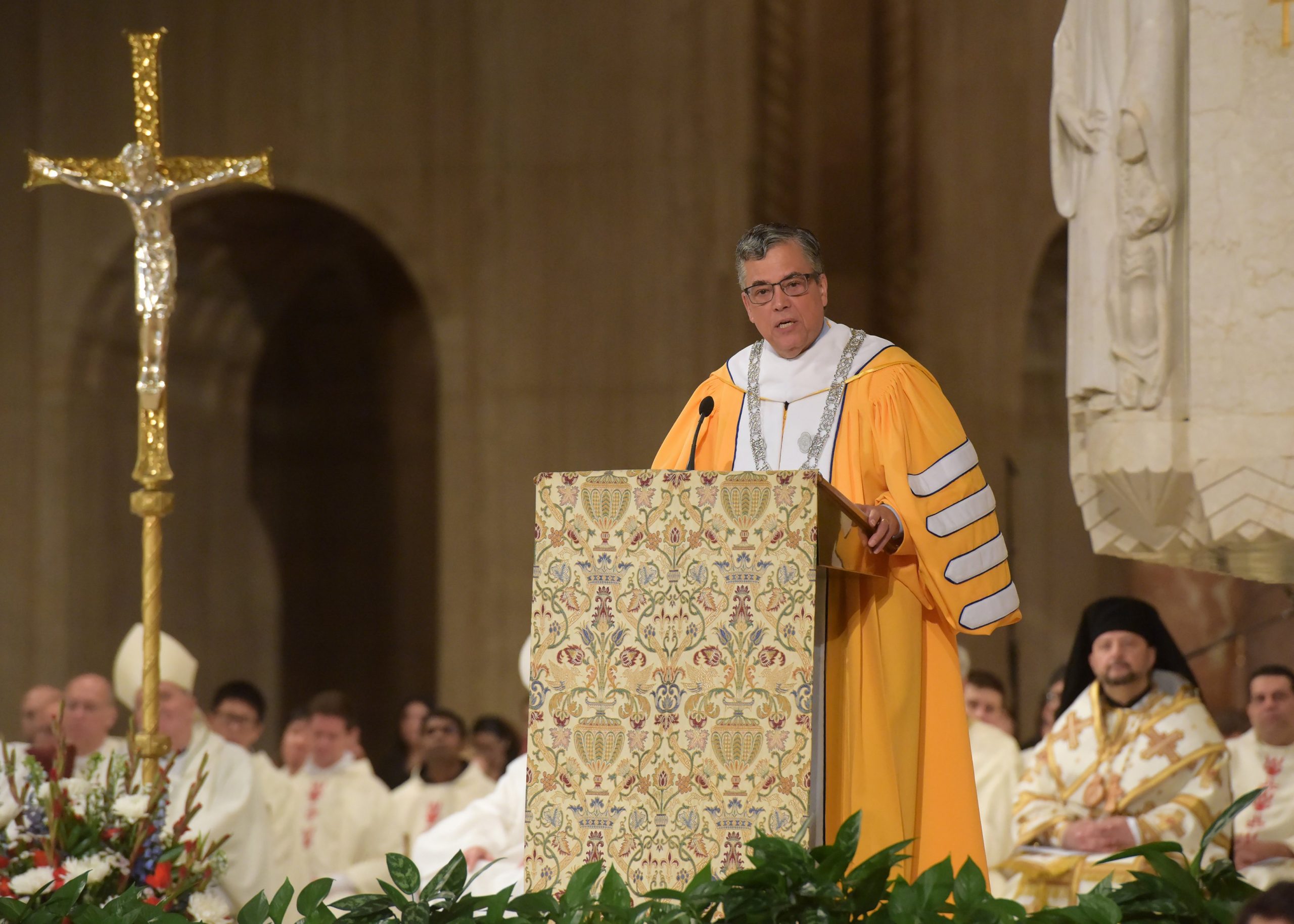 New president says CUA can be 'premier Catholic research university'