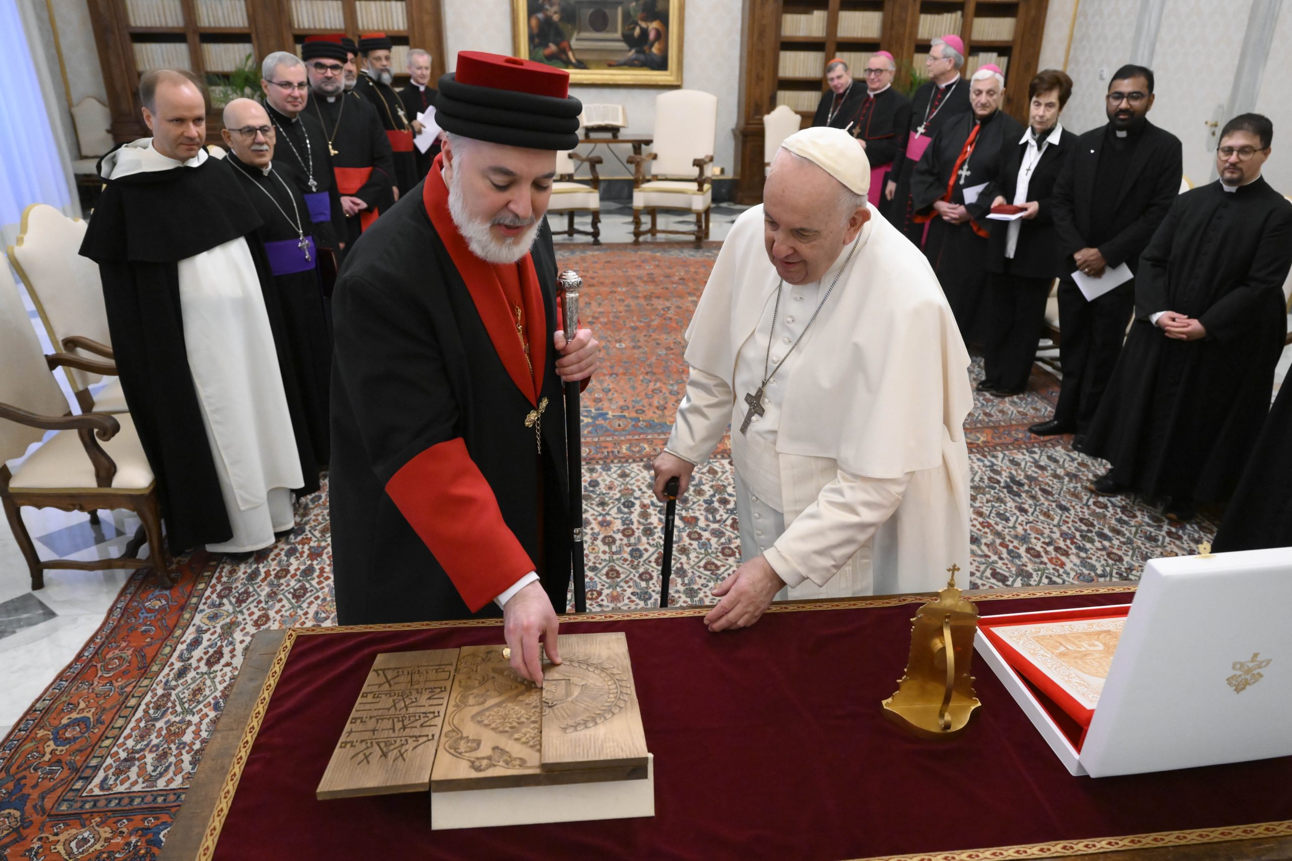 Pope tells patriarch Catholics are ready for a common Easter date