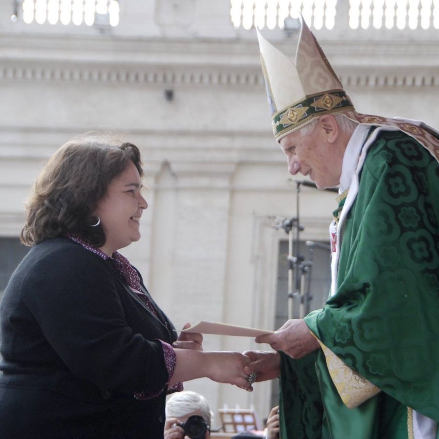 The day Pope Benedict XVI ‘gave’ me a message