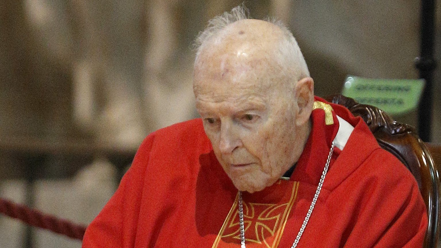 McCarrick admits knowing victim as a child, denies sexual assaults