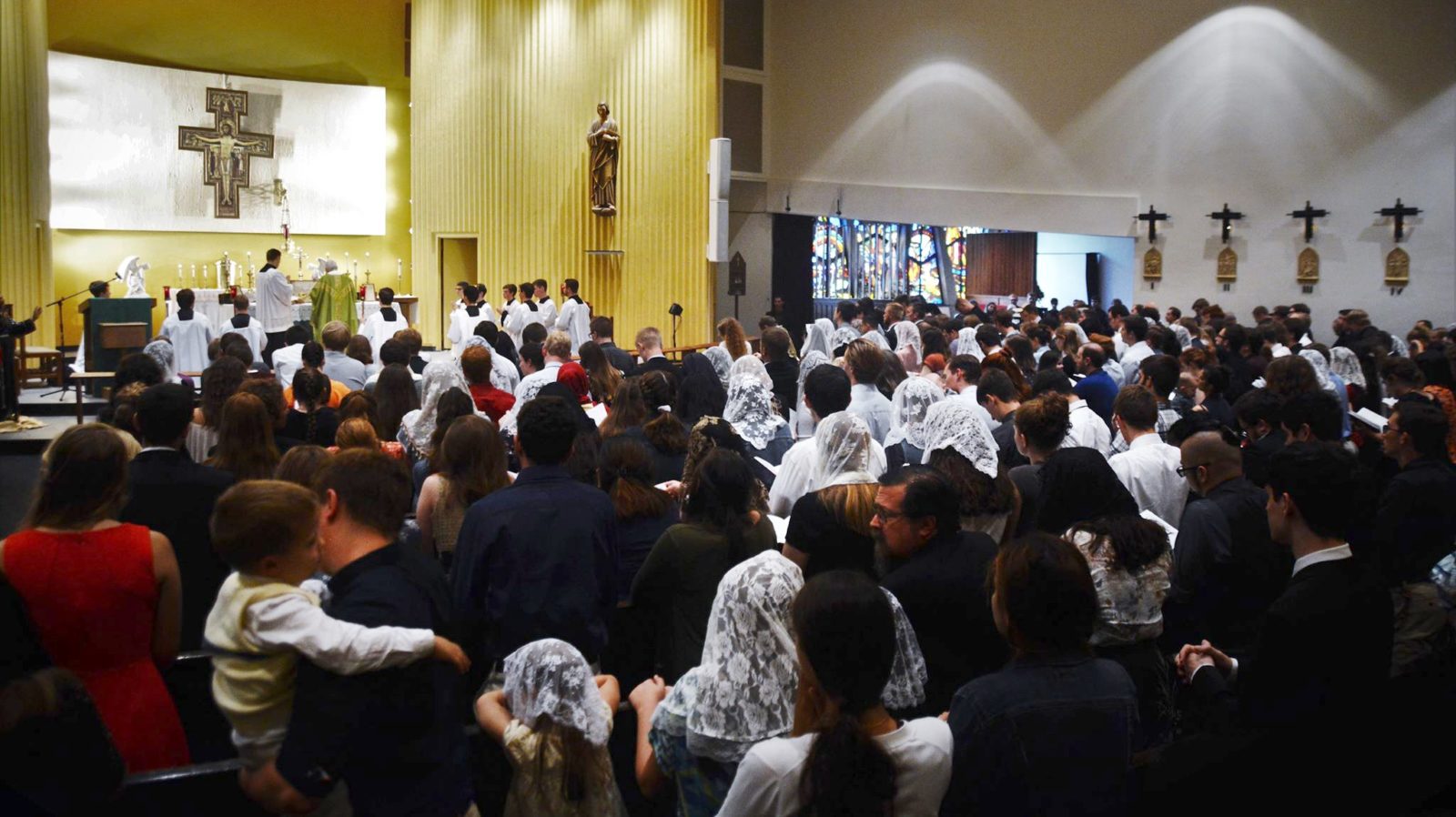 'Traditional Latin Mass' moves off campus at Franciscan University of ...