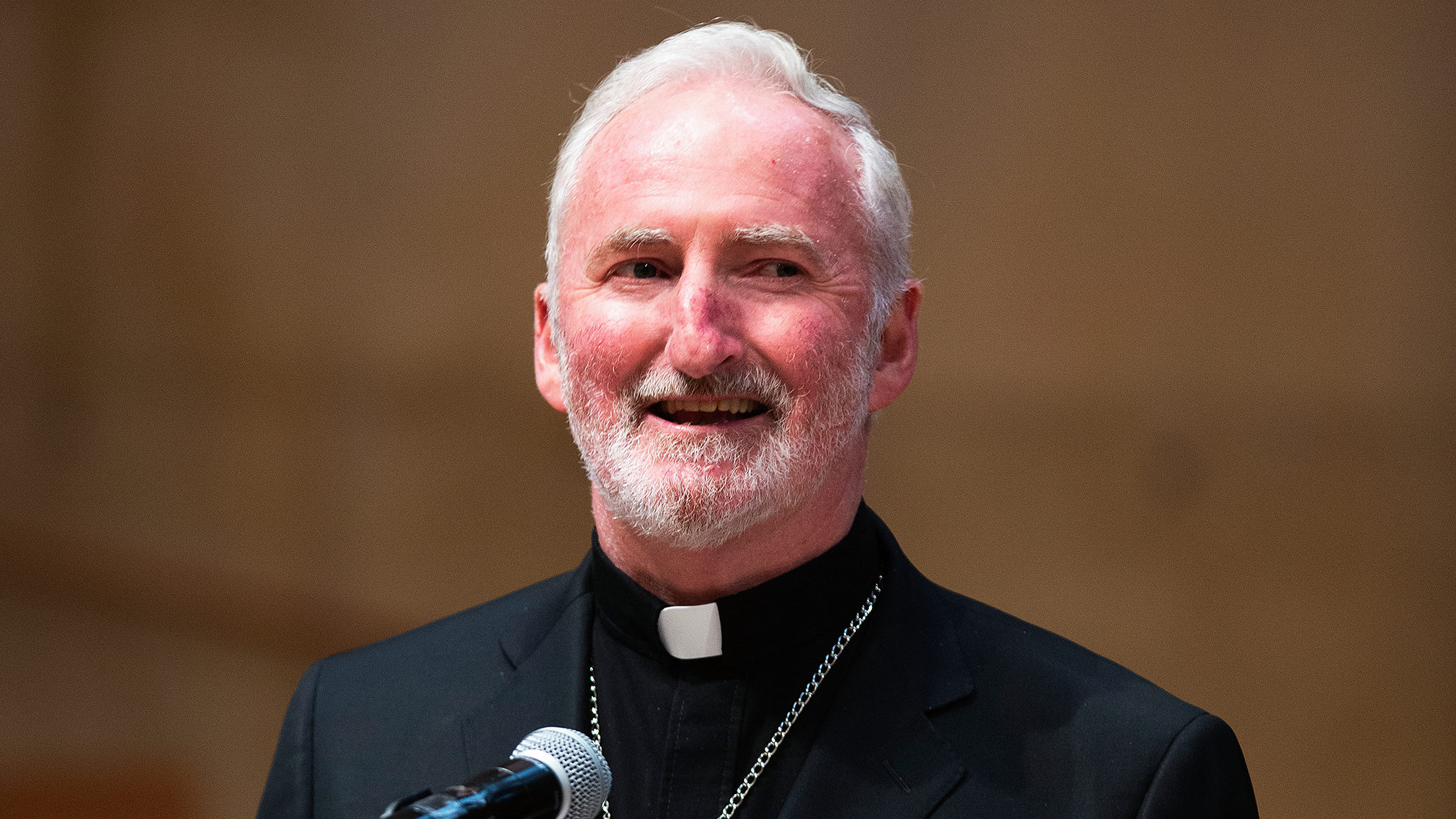 Suspect in Bishop O’Connell murder pleads not guilty