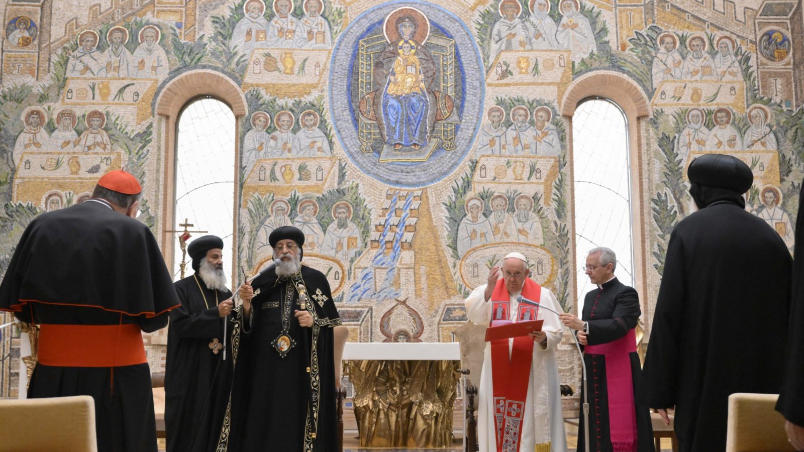 Pope’s gesture marks recognition of an ‘ecumenism of blood’