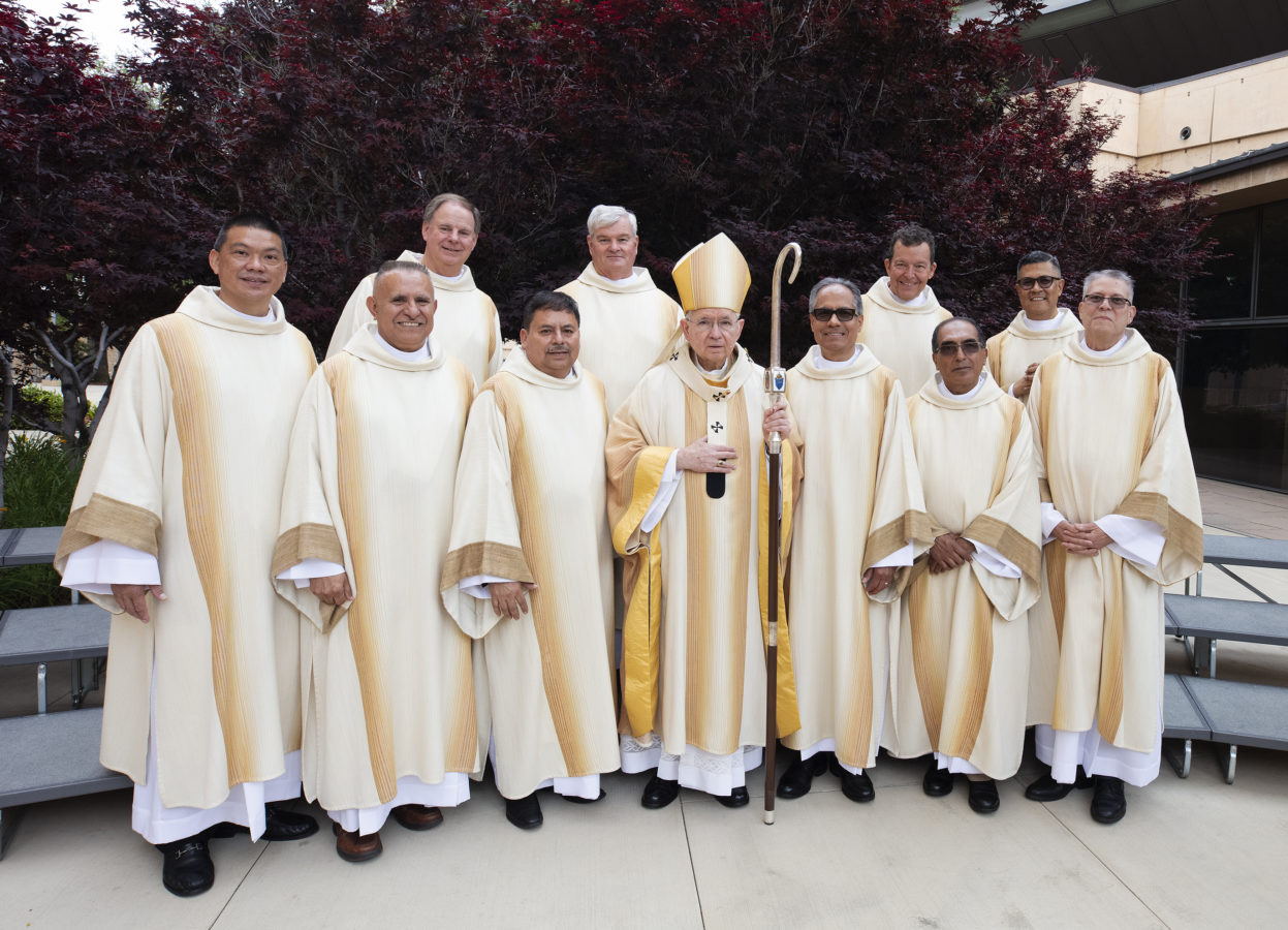 Ten men ordained as permanent deacons for LA Archdiocese in 2023