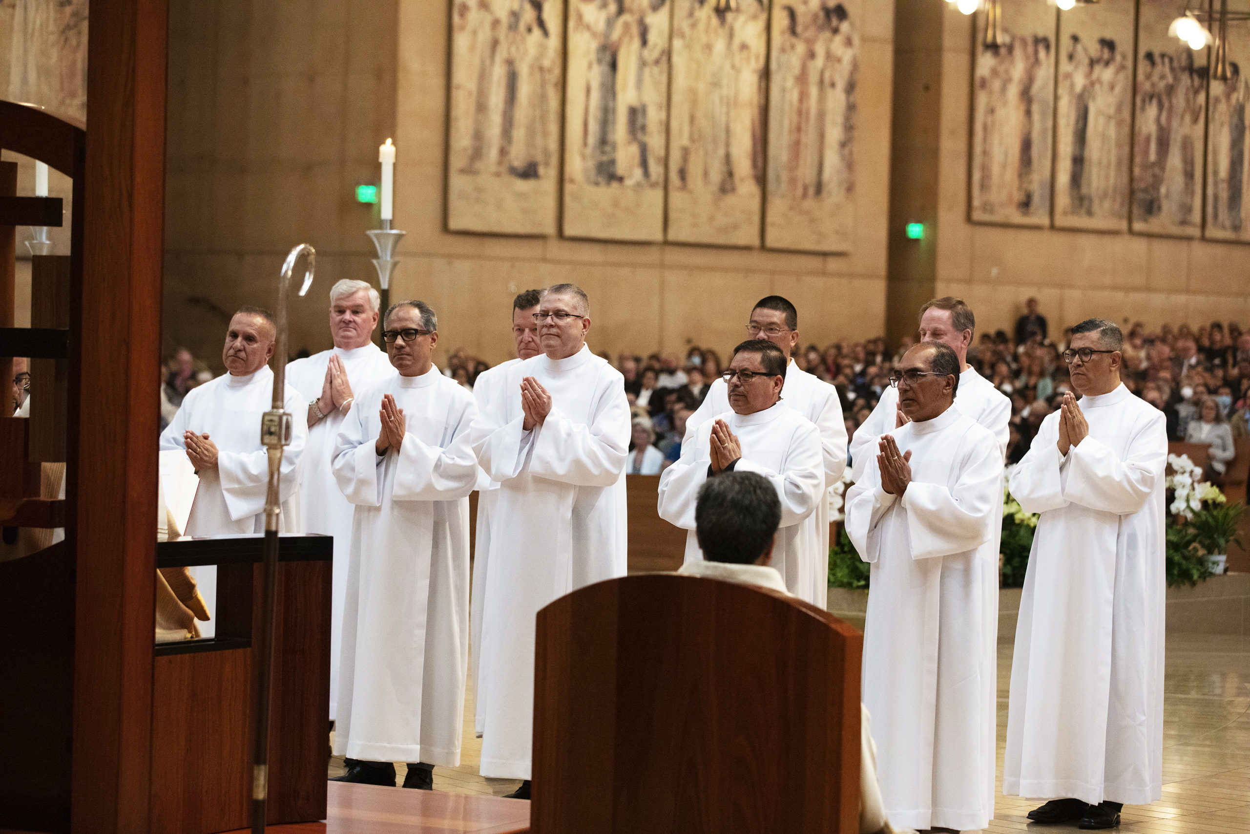 Ten men ordained as permanent deacons for LA Archdiocese in 2023