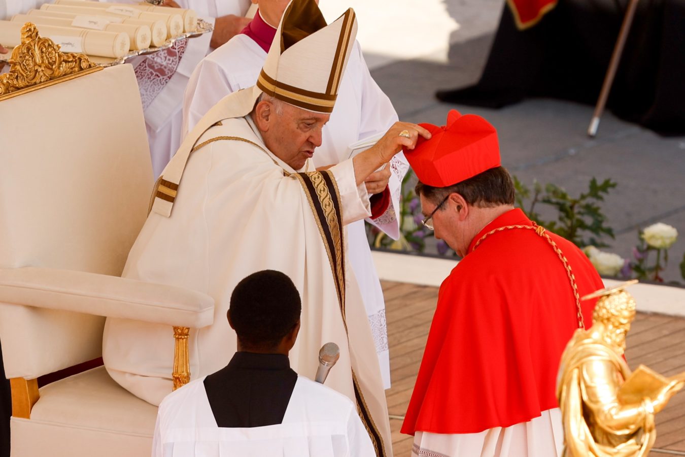 U.S. nuncio Pierre, Chicago's Prevost created cardinals at 2023 consistory