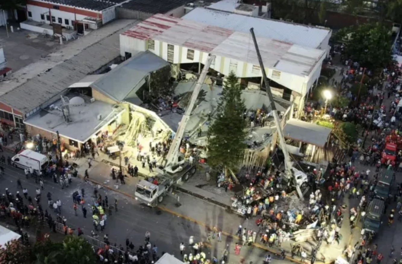 11 dead, 60 injured when church roof collapses in Mexico during baptisms