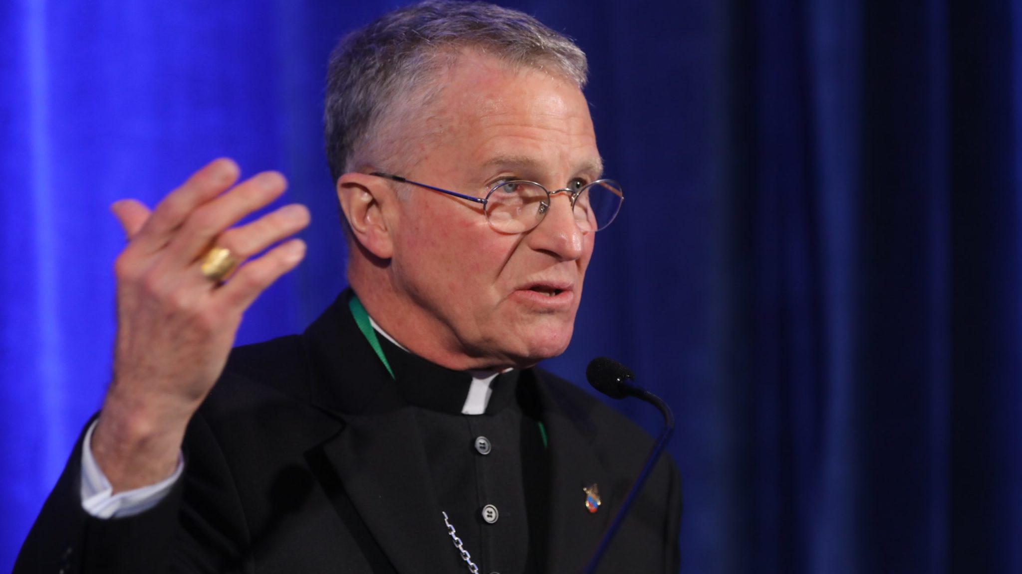 USCCB president Broglio talks Strickland and Pope Francis