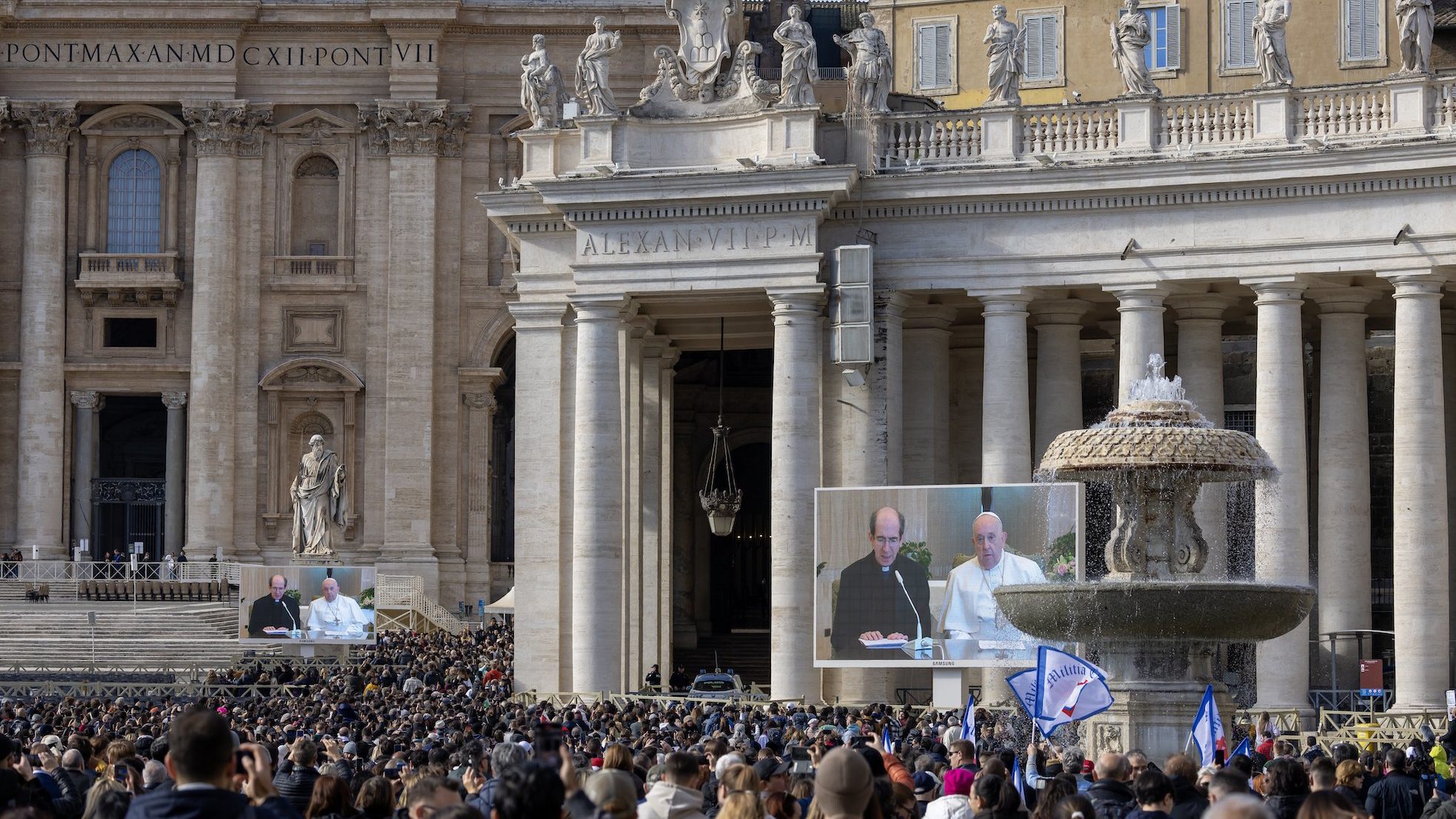 Pope Francis leads Sunday Angelus from his residence