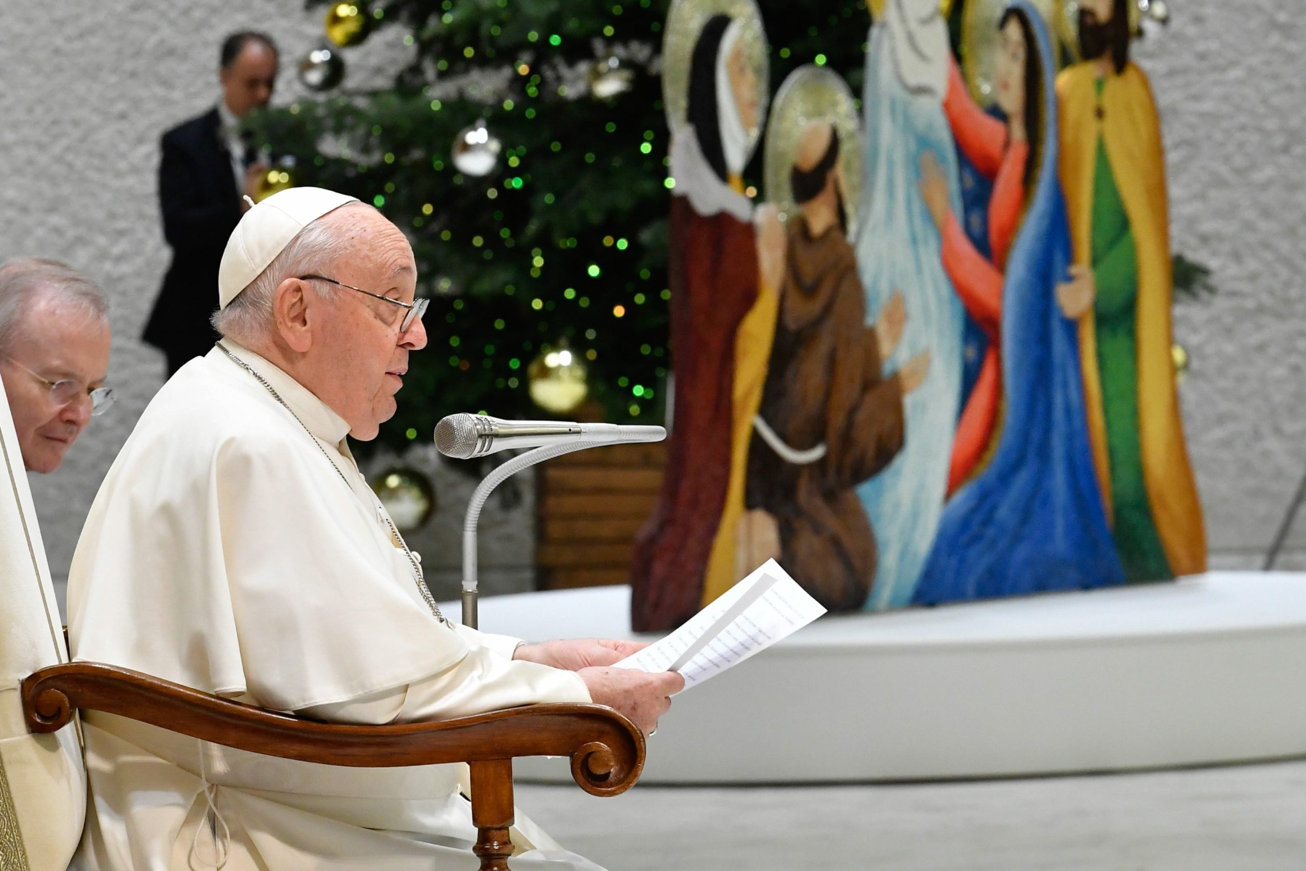 Vatican unveils Nativity for 800th anniversary celebration