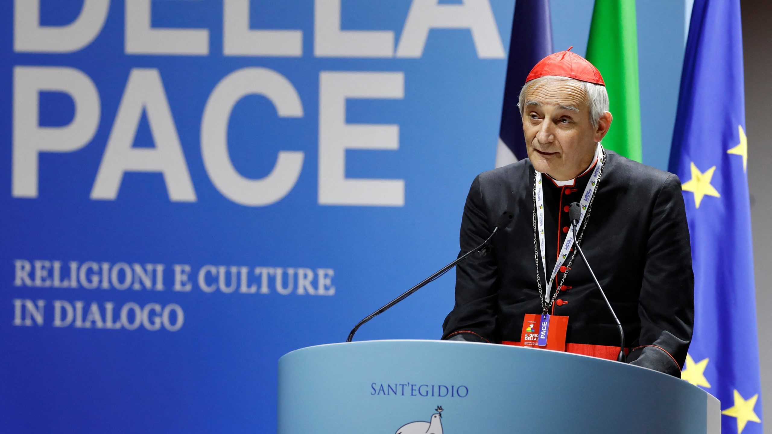 Zuppi speaks to Ukraine official about kidnapped children