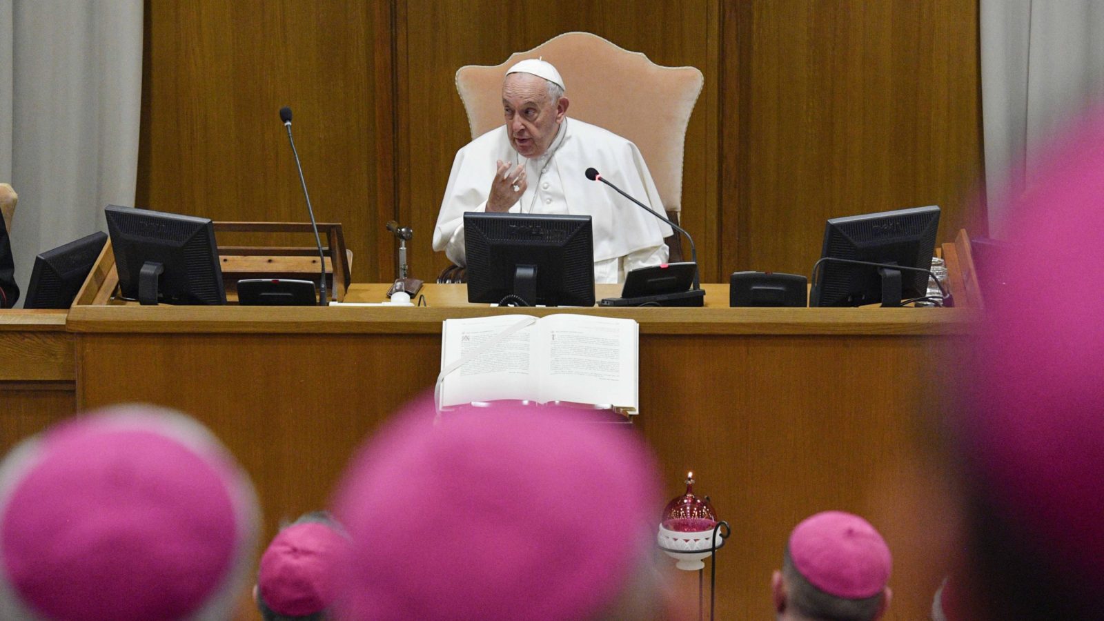 Pope apologizes for using 'homophobic' slang