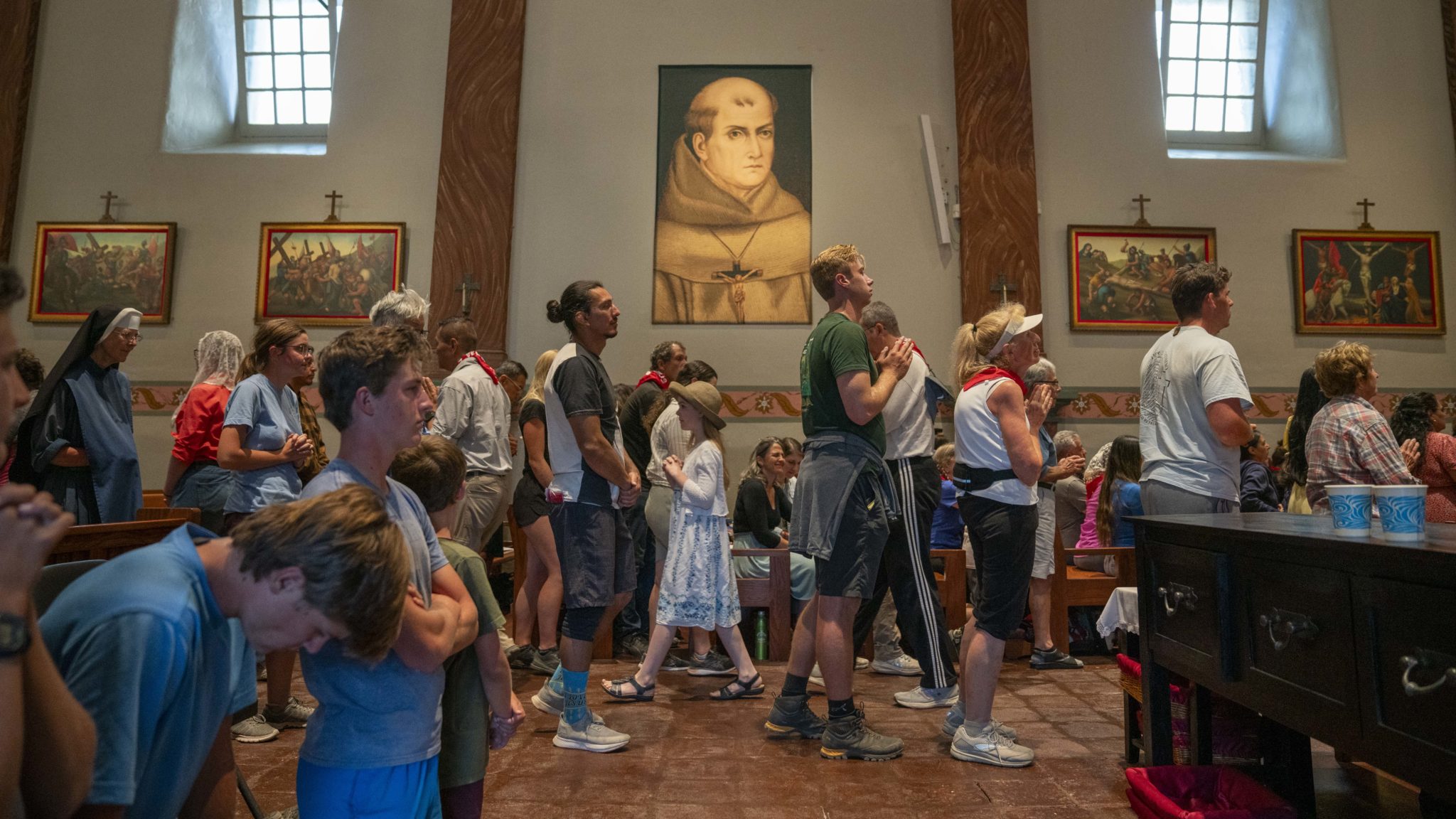 Pilgrimage follows Serra’s steps between Santa Barbara, Ventura missions