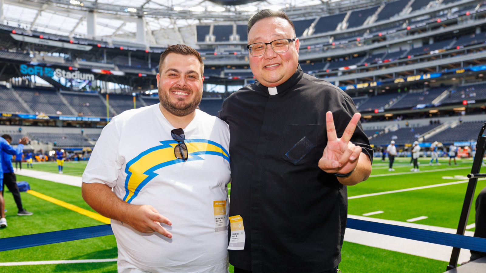 NFL 2024: Meet the LA priests ministering to Rams, Chargers