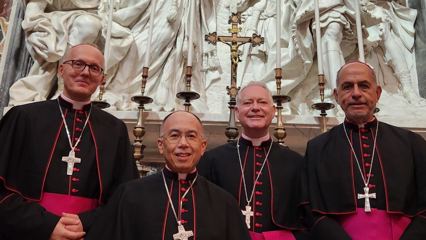 New LA auxiliary bishops attend formation course in Rome
